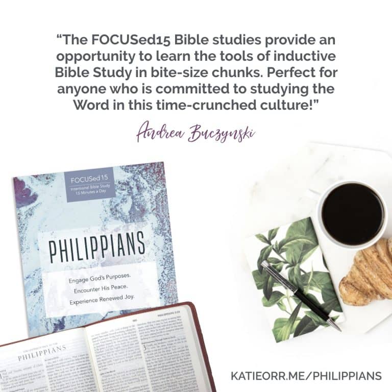 Philippians Online Bible Study - Katie Orr