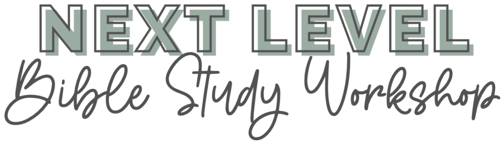 Next Level Bible Study - Katie Orr